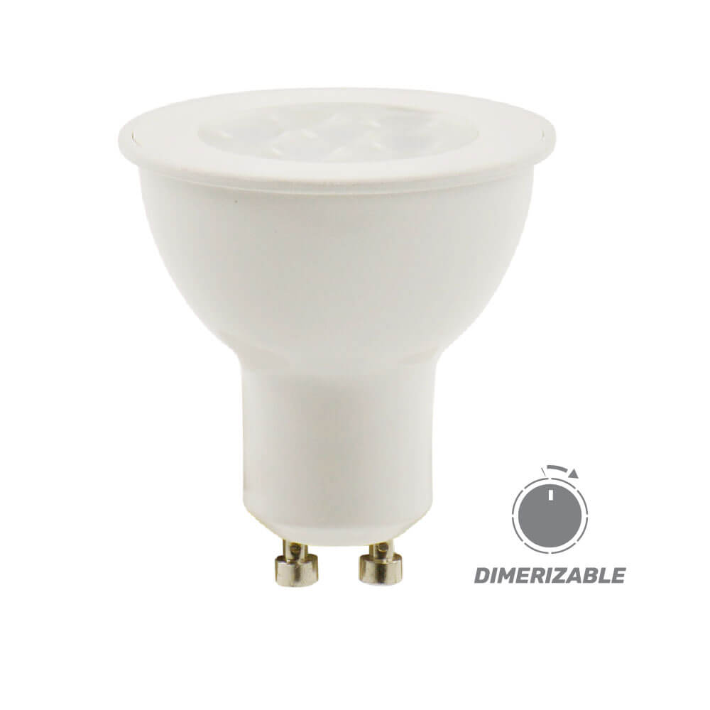 Foco led dicroico dimerizable GU10 5.5W 550LM 4000K | Almacenes Marriott